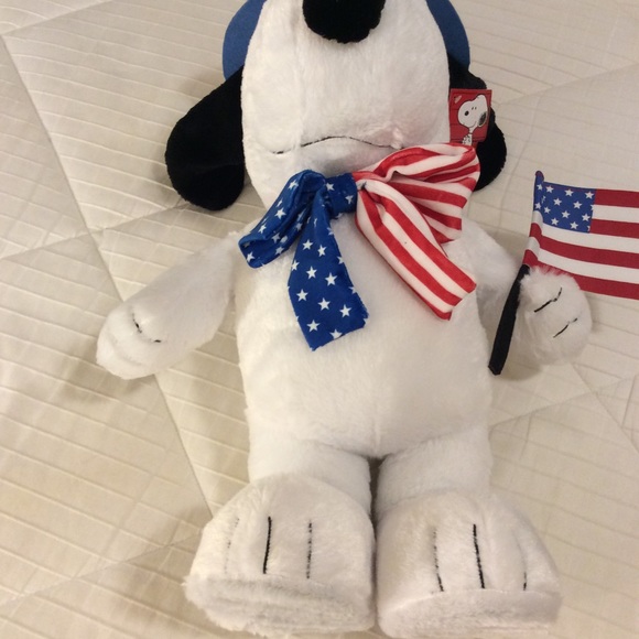 Peanuts | Toys | Peanuts Snoopy Usa 7 Fourth Of July Stuffed Toy | Poshmark